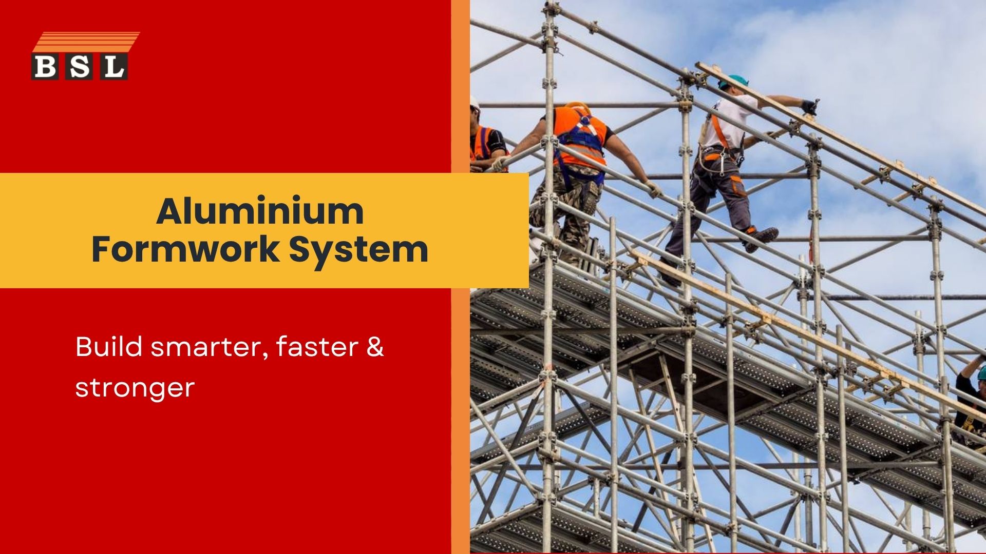 Aluminium Formwork System for Faster Building Projects